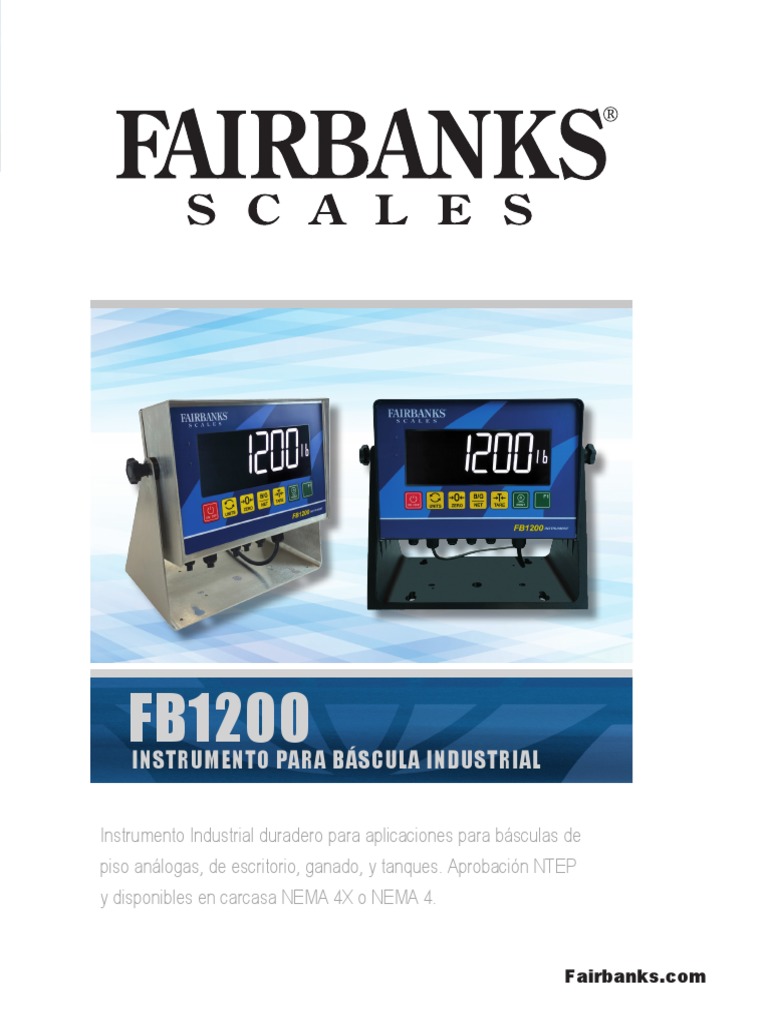 FB1200 | PDF | Calibración | Software de la aplicacion