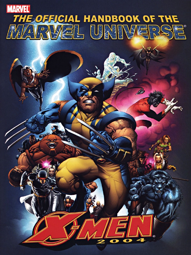 Marvel Universe RPG - Official Handbook of The Marvel Universe - X-Men ...