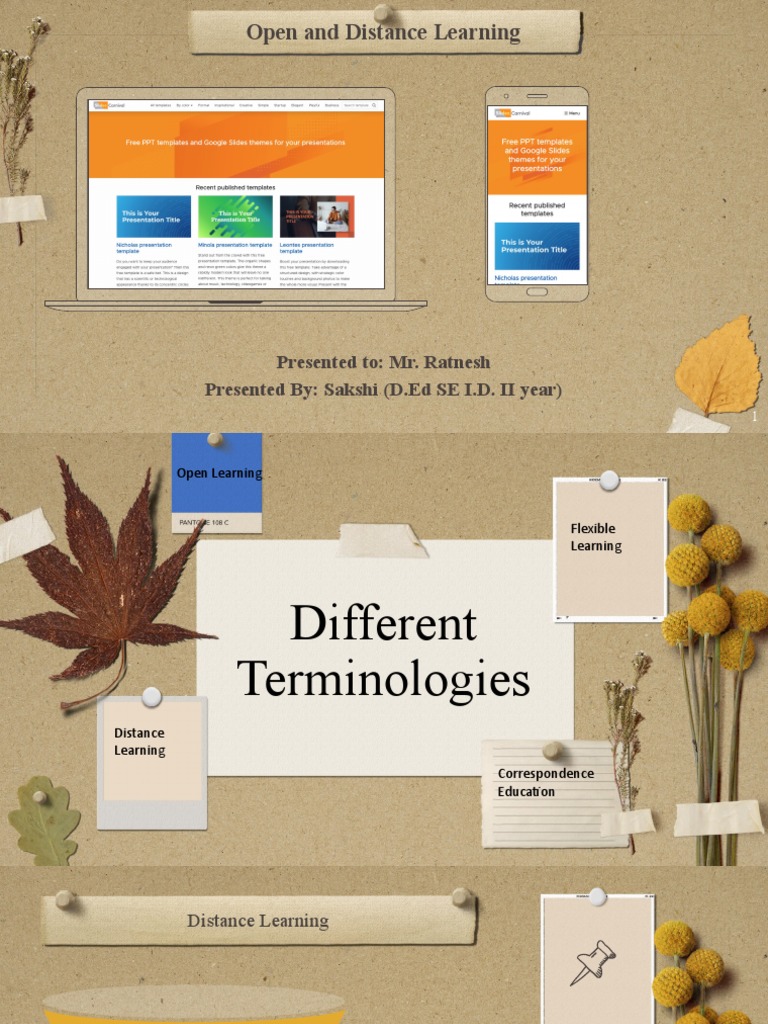 Open and Distance Education | PDF | Distance Education | Pedagogy