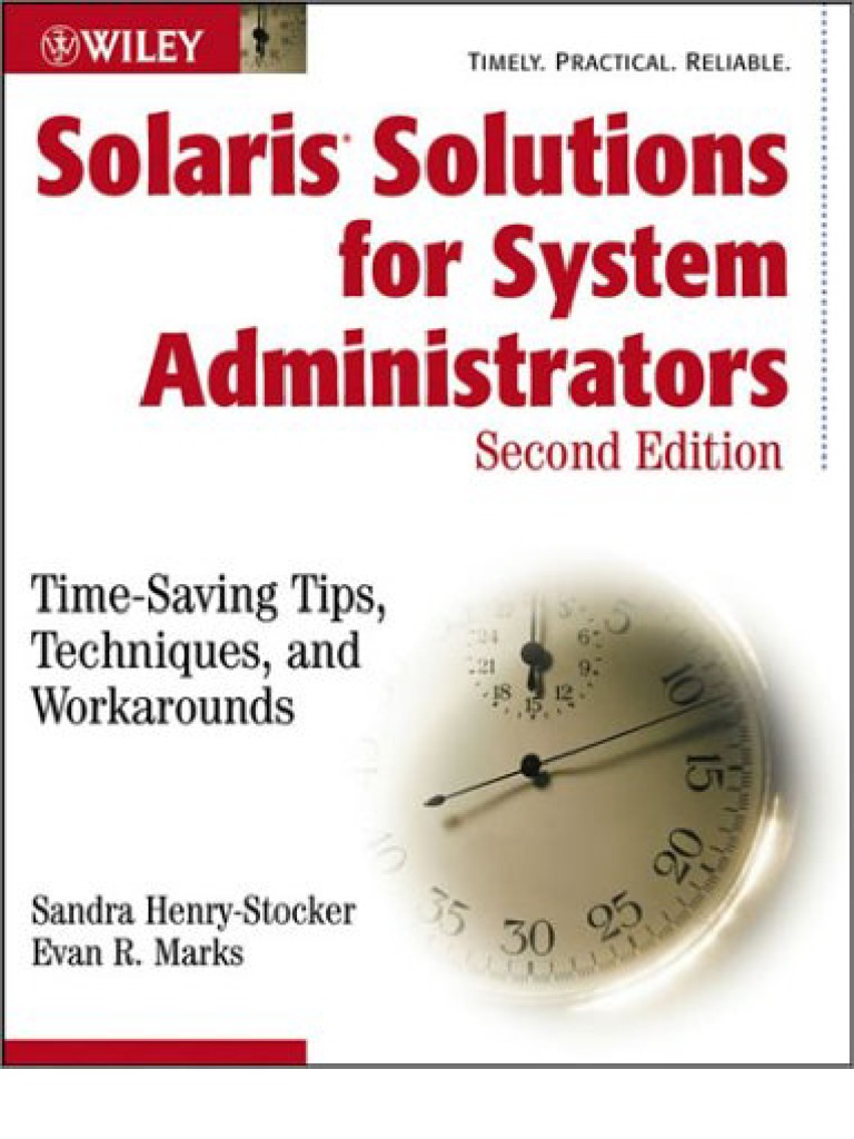 Solaris Solutions For System A | PDF | File System | Computer File