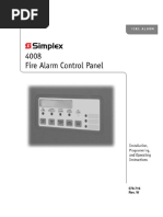 Simplex-4006-9101 Installation Programming Operation Manual Rev B | PDF ...