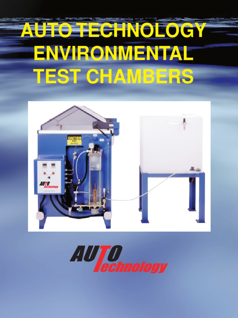 Salt Fog Chamber Brochure | PDF | Humidity | Fog