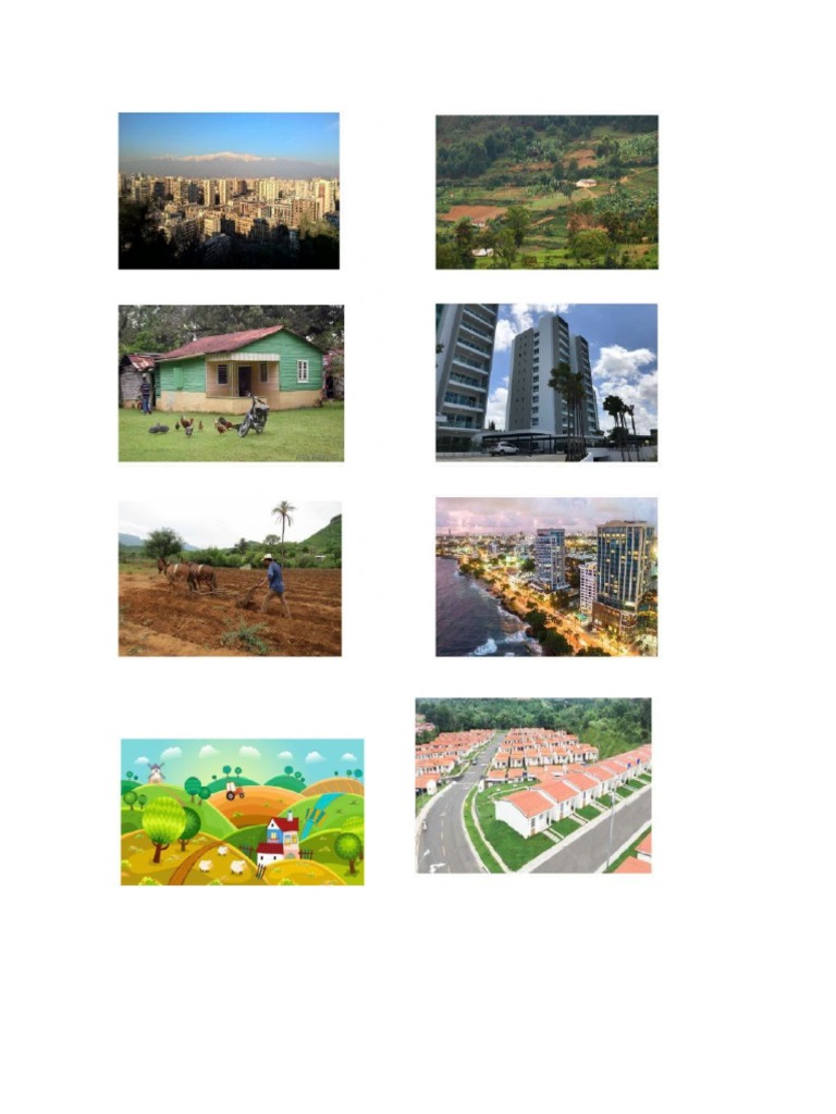 Comunidad Rural y Urbana Imagenes | PDF