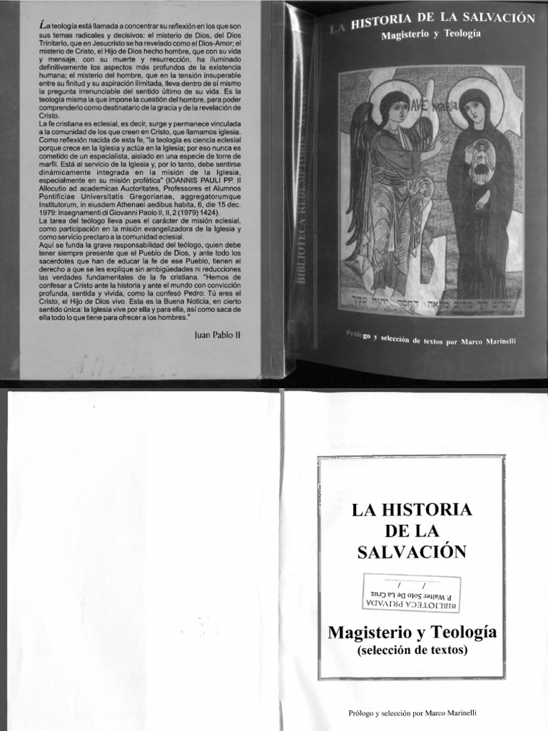 Historia de La Salvación - Marco Marinelli | PDF | Teología | Cristo ...