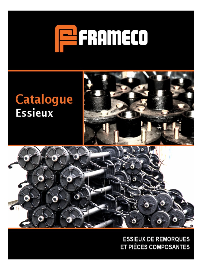 Essieux Torflex 7000 lbs et schémas | PDF | Frein | Pneumatique (véhicule)