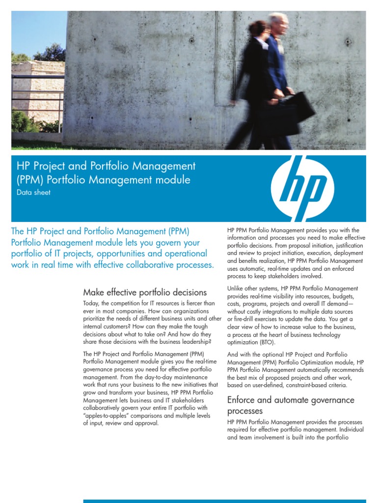 PPM Portfolio Management 2008 08 | PDF | Business | Computing