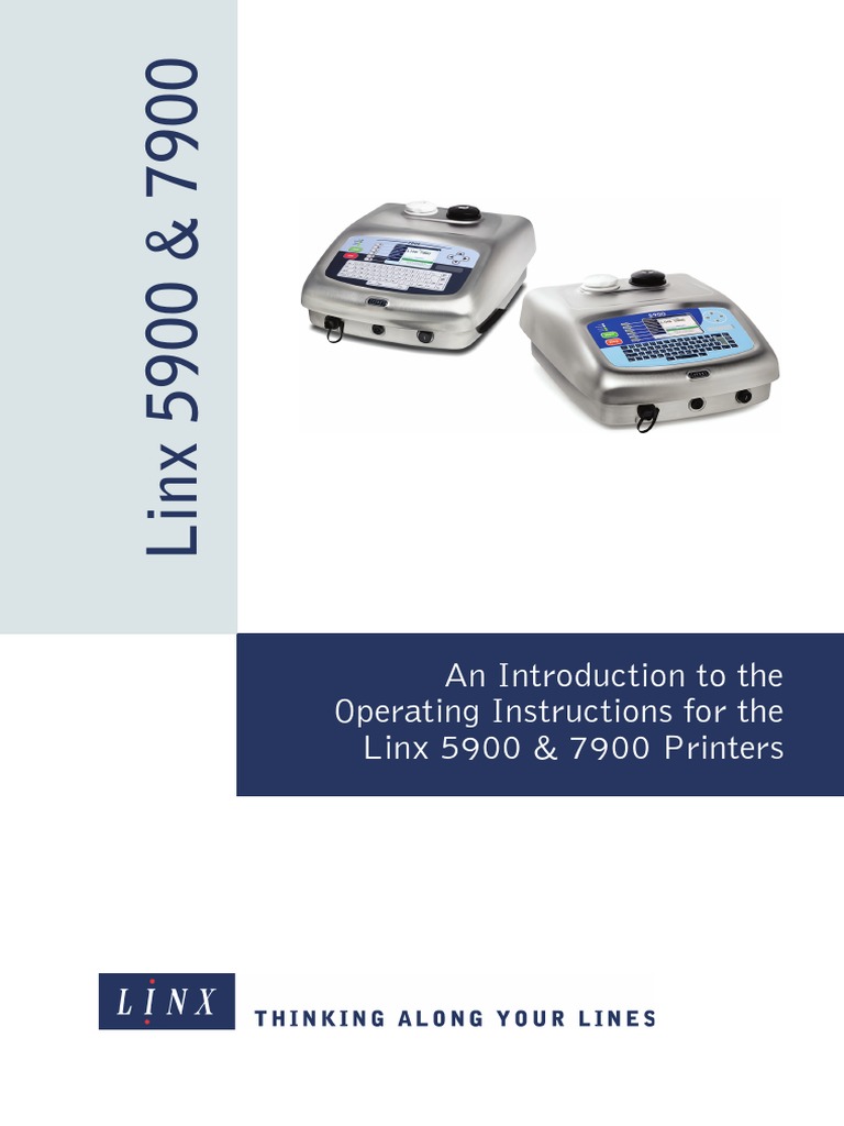 LINX Printer 7900 Manual | PDF | Programmable Logic Controller ...