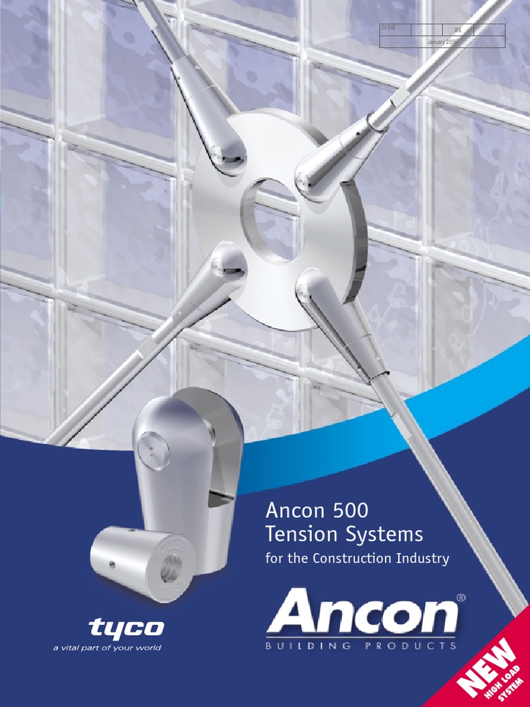Ancon 500 Tension Systems: For The Construction Industry | PDF ...