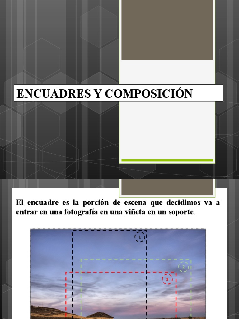 Encuadres y composición fotográfica | PDF | Perspectiva (Gráfica) | Imagen