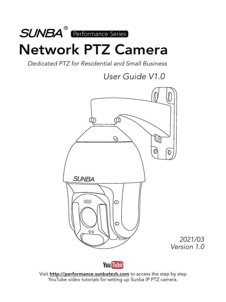 SUNBA Performance Series IP Cameras Manual | PDF | Exposure ...