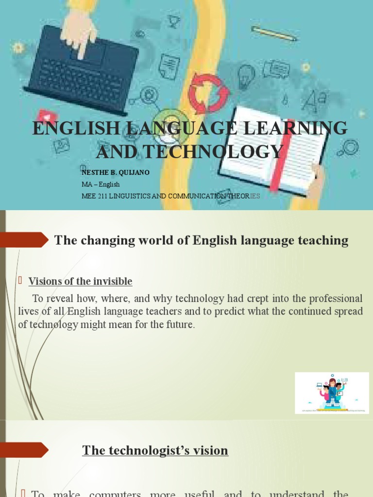 English Language Learning and Technology | PDF | Educational Technology ...