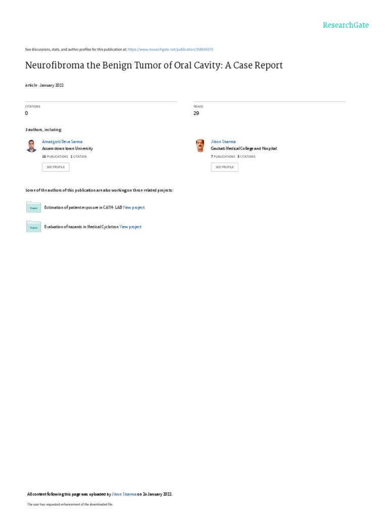 Contoh Case Report | PDF | Clinical Medicine | Neoplasms