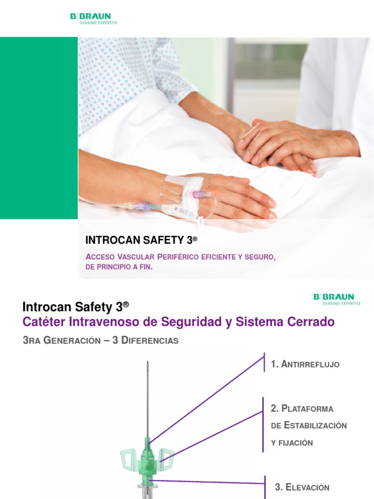 Introcan Safety 3 Características de Uso VF | PDF | Terapia intravenosa ...