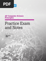 AP Comp Sci A 2020 Practice Questions | PDF | Integer (Computer Science) | Multiple Choice