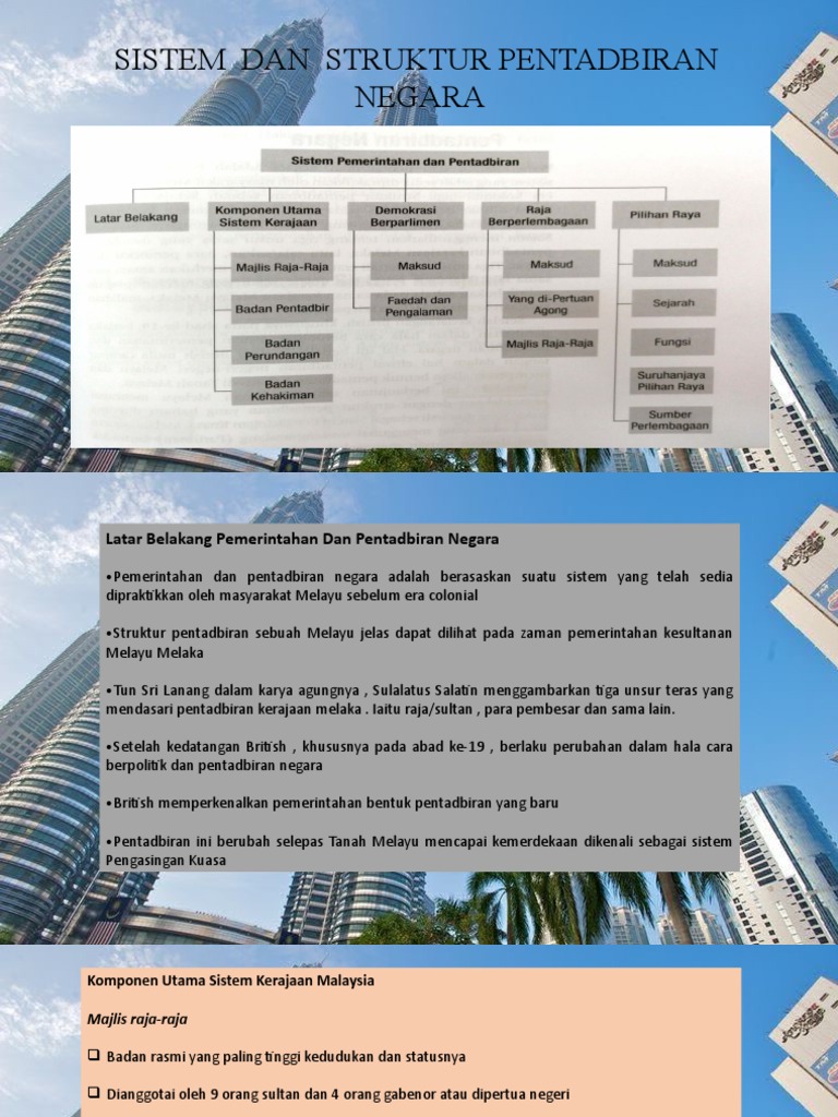 Sistem Dan Struktur Pentadbiran Negara Pdf