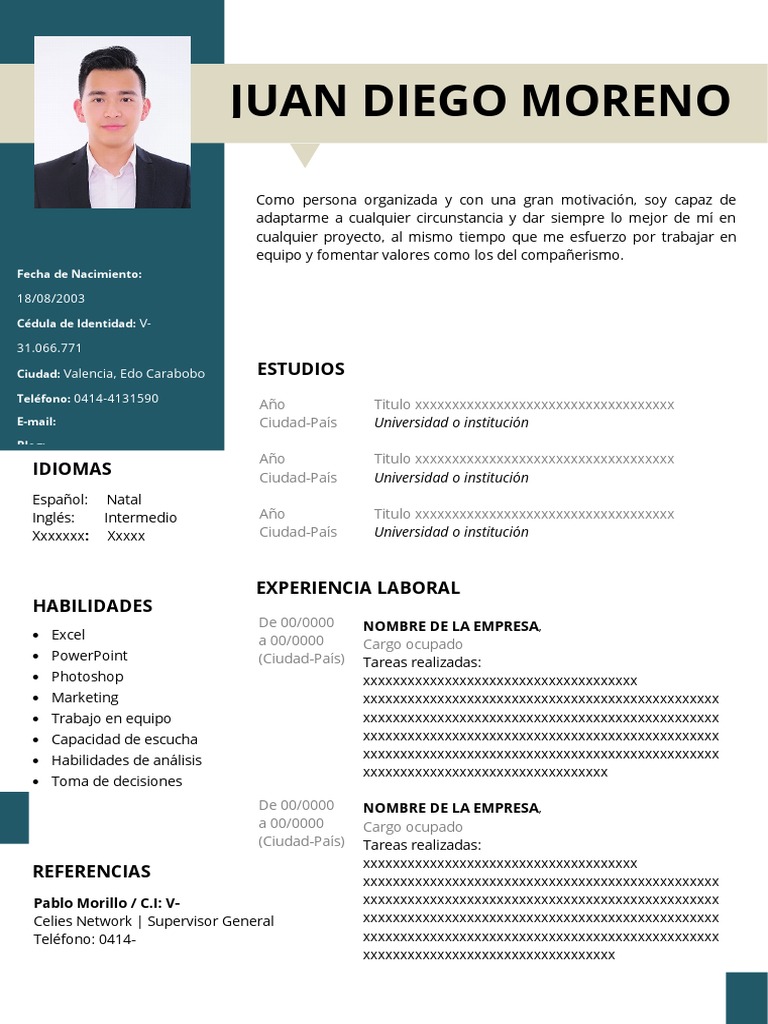 72 Curriculum Vitae Recien Egresado | PDF | Business | Comunicación