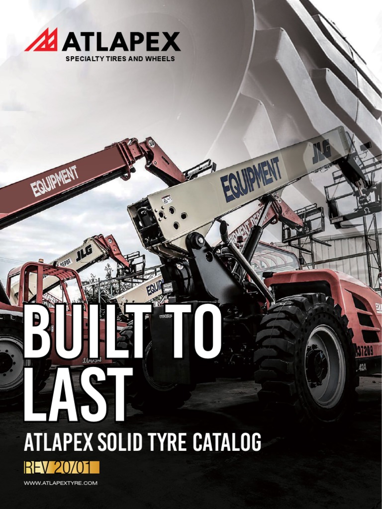 Atlapex Solidtire Catalog 2020 | PDF | Tire | Forklift
