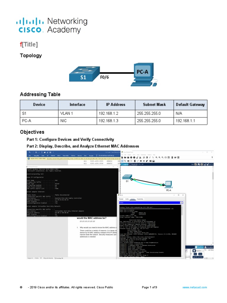 Cisco Network Configuration Guide | PDF | Computer Network | Internet Architecture