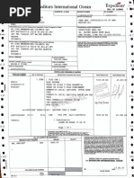 BL Example | PDF | Bill Of Lading | Cargo