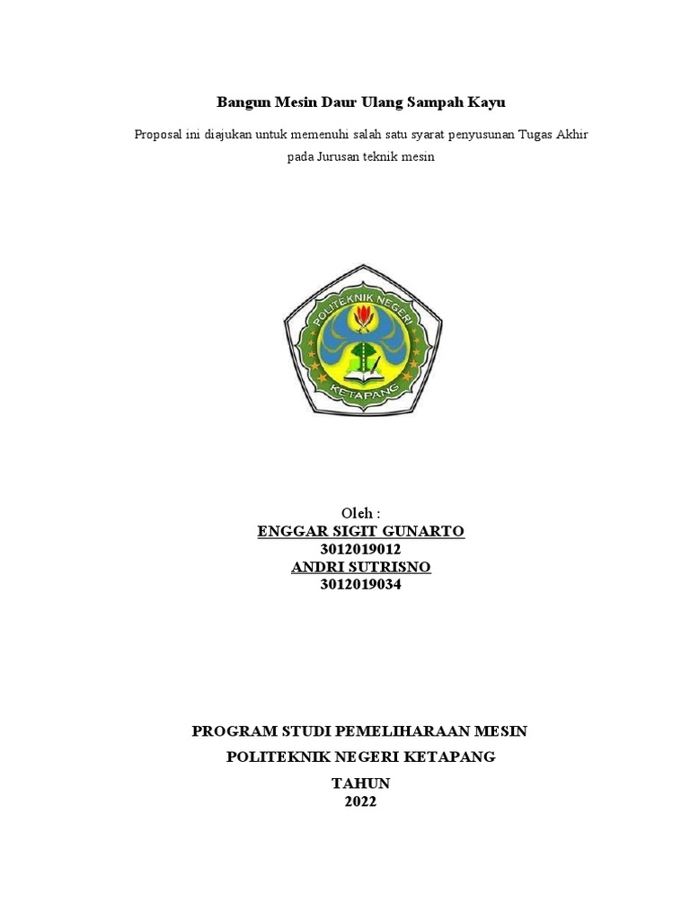 Proposal Judul TA | PDF