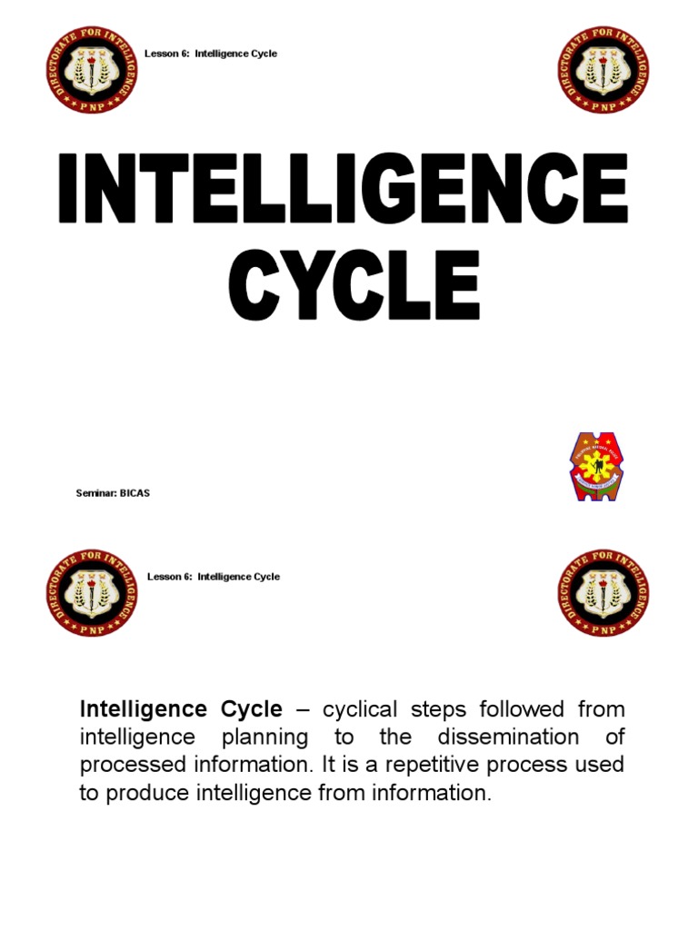 Understanding the Intelligence Cycle | PDF | Information | Deductive ...