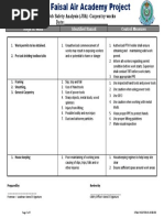 Daily Safety Task Instruction - Supervisor | PDF | Risk Assessment | Risk