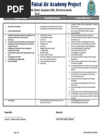 Hazardous Energy Control Procedure: Lockout/Tagout Sheet | PDF | Safety