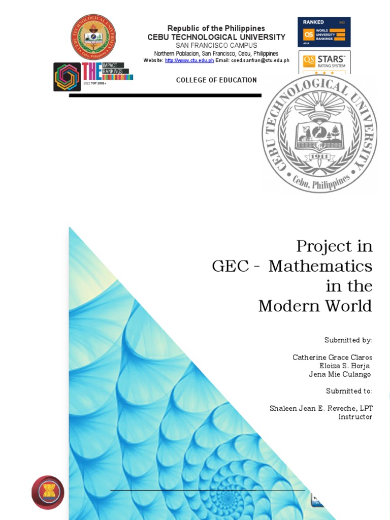 GEC MMW Technical Paper | PDF | Shame | Body Image