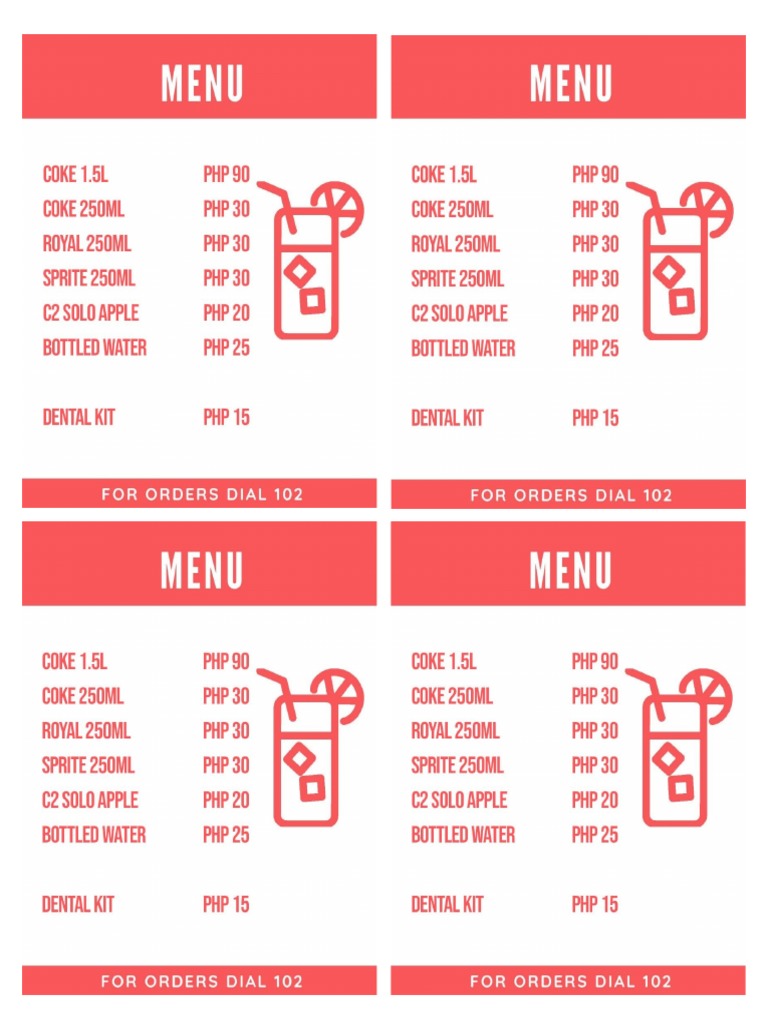New Mini Bar List | PDF