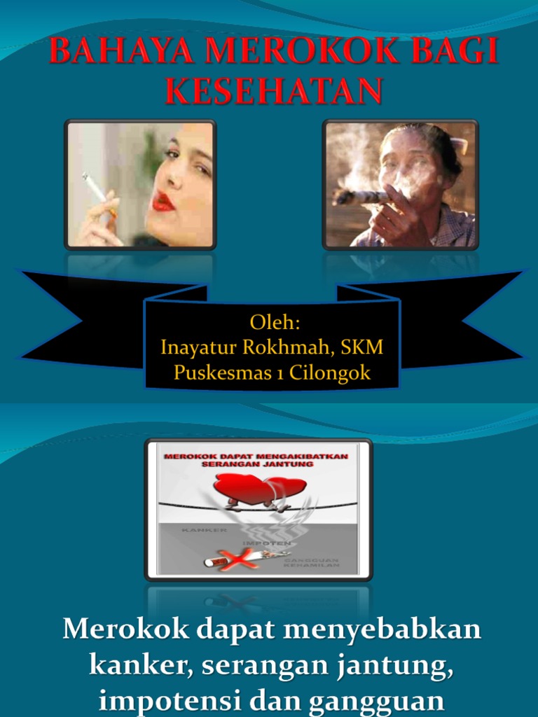 Bahaya Rokok Bagi Kesehatan | PDF