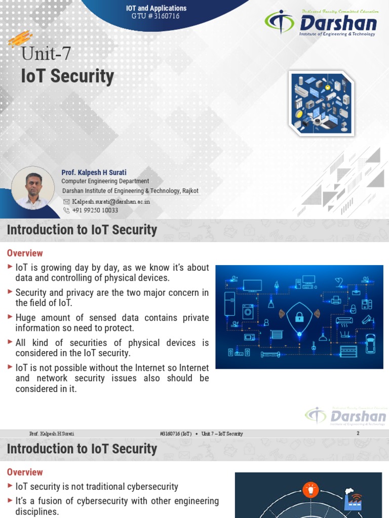 IoT GTU Study Material Presentations Unit-7 07062021082654AM | PDF ...