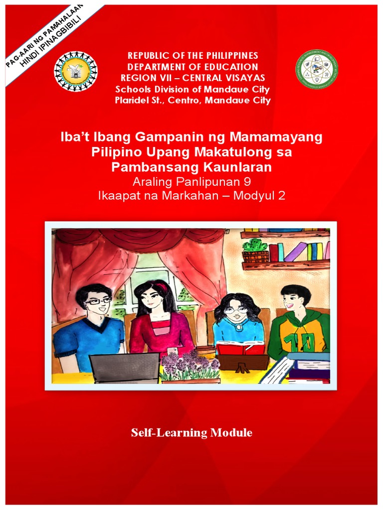 Slogan Bilang Isang Mamamayang Pilipino Panuto Bilang Isang Mamamayang