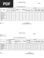 Mid Day Meal Scheme: School Monthly Data Capture Format (MDCF) | PDF ...