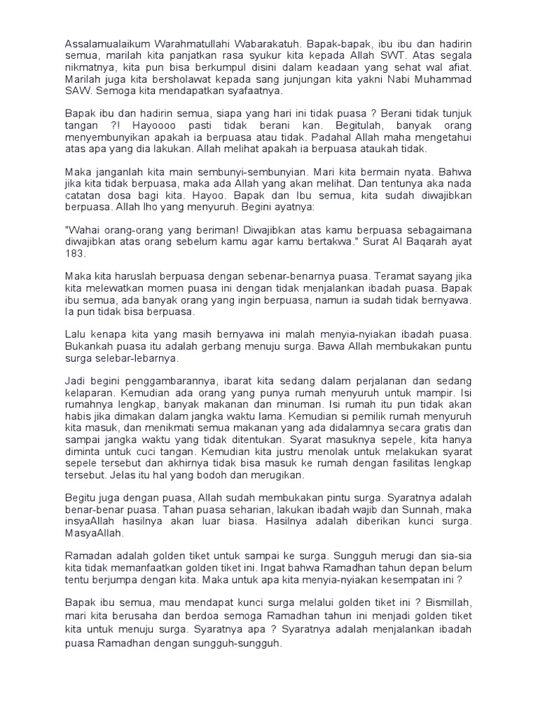 Teks Dai Cilik 1 Dan 2 | PDF | Gaya Hidup