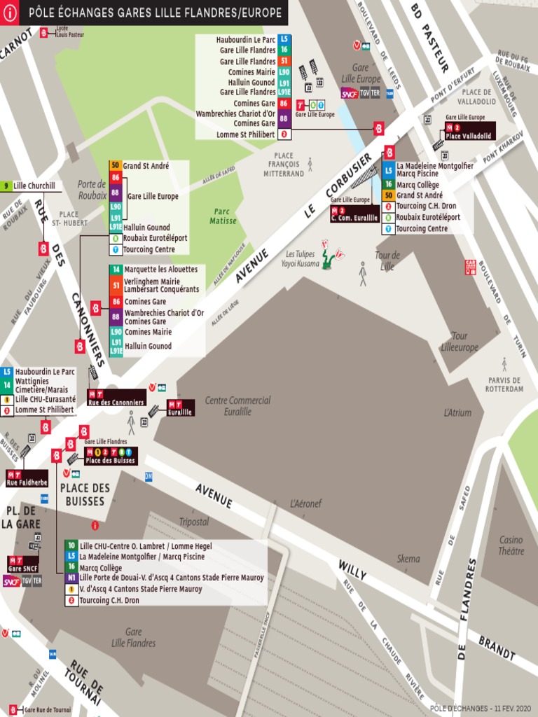 Guide des Lieux et Transports à Lille | PDF