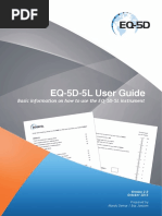EQ 5D 5L Paper Self Complete v1.2 ID 24700 | PDF | Psychological ...
