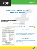 Health & Safety Staff Induction Presentation | PDF | Workplace | Safety
