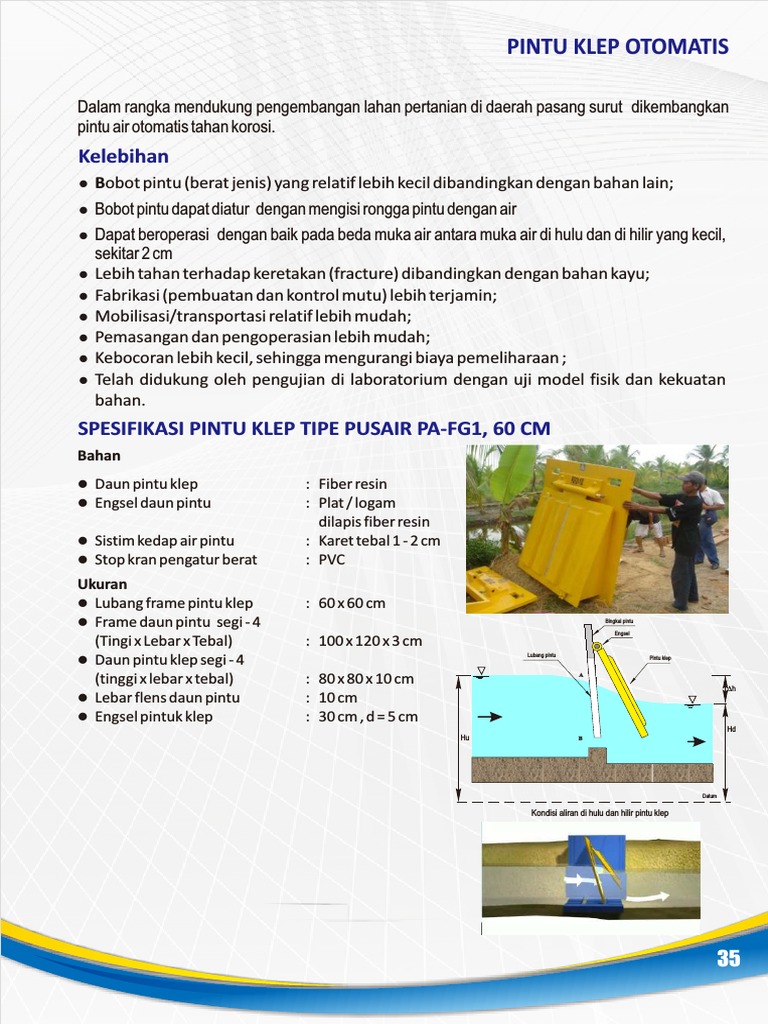 Pintu Klep Otomatis | PDF