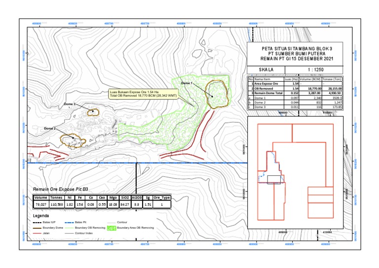 Peta Situasi SBP B3 | PDF | Units Of Measurement
