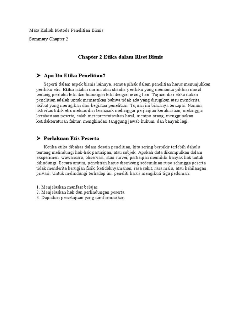 Kelompok 4 Summary Chapter 2 | PDF