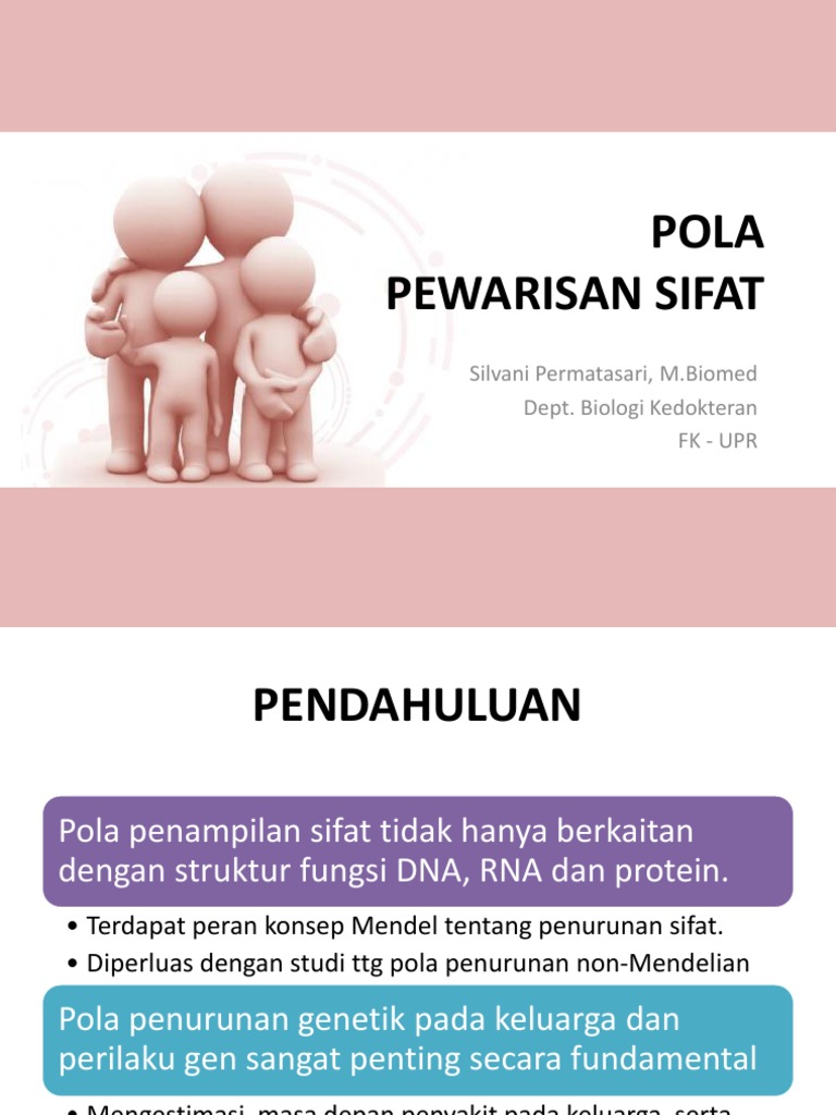 Pola Pewarisan Sifat | PDF