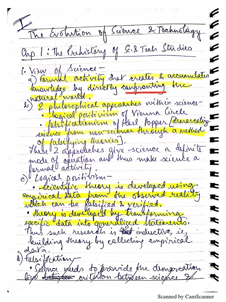 Sociology Notes (Handwritten) | PDF