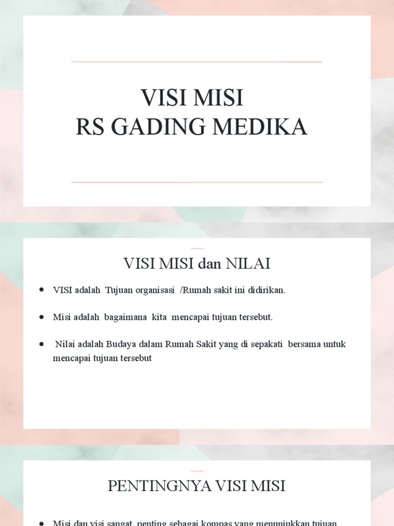 Visi Misi | PDF
