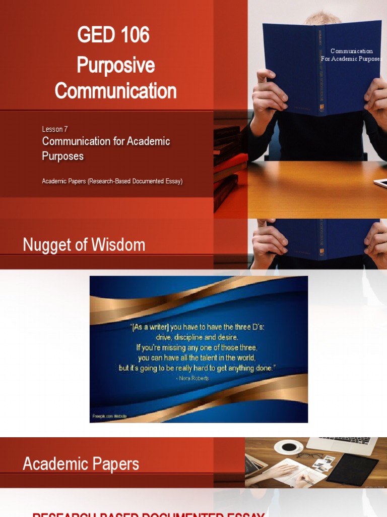 Part V. Research-Based Documented Essay | Download Free PDF | Essays ...