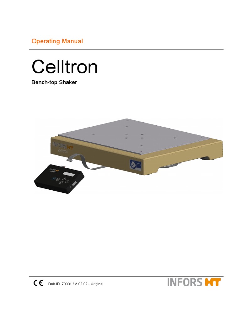 BA Celltron V.03.02 EN 21juli2020 Web | PDF | Laboratories