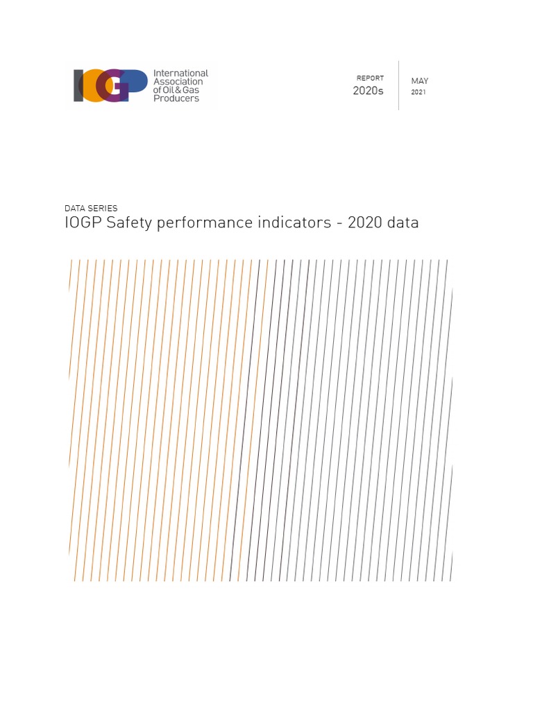 IOGP Safety Performance Indicators - 2020 Data | PDF | Disclaimer ...