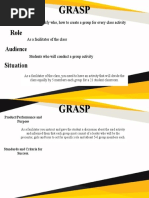 Grasps Model | PDF | Learning | Teachers
