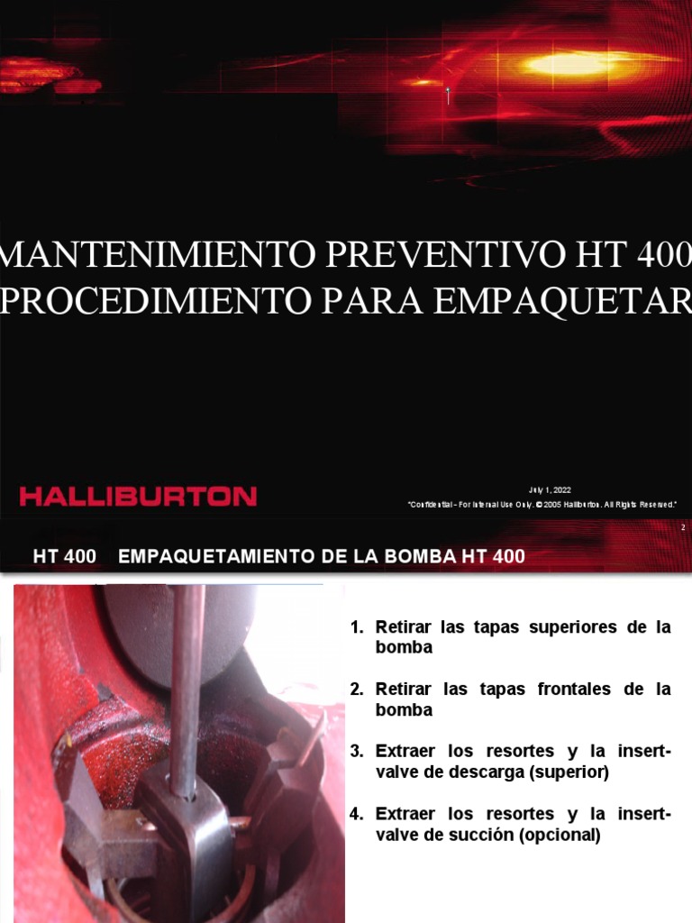 HT-400 Present4 V1 | PDF | Bomba | Motores
