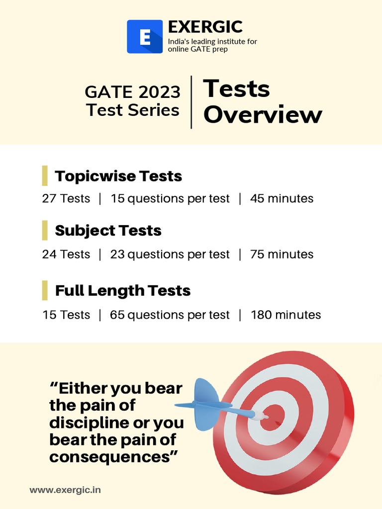 GATE 2023 Test Series Overview | PDF | Fluid Dynamics | Stress (Mechanics)