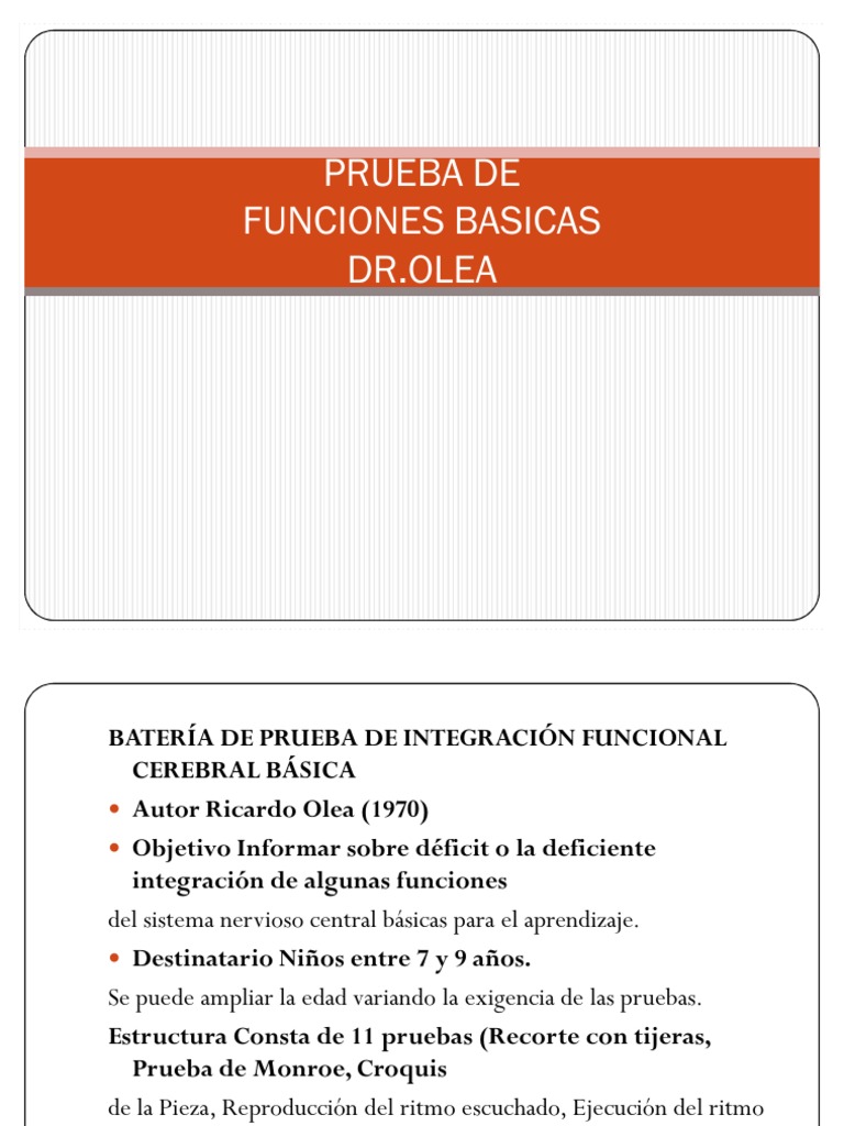 Prueba de Funciones Basicas | PDF | Ritmo | Memoria
